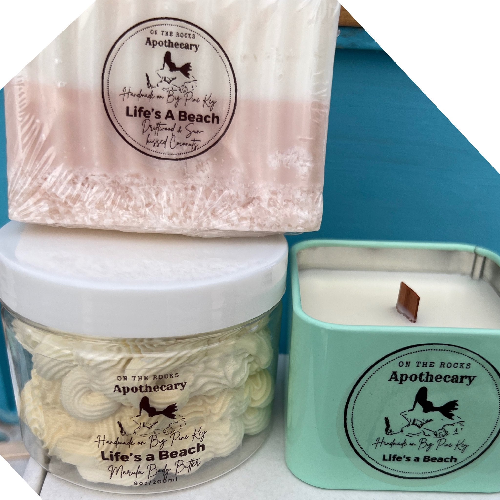 Life’s A Beach - Sun-kissed Coconuts & Driftwood with Coconut Oil ...